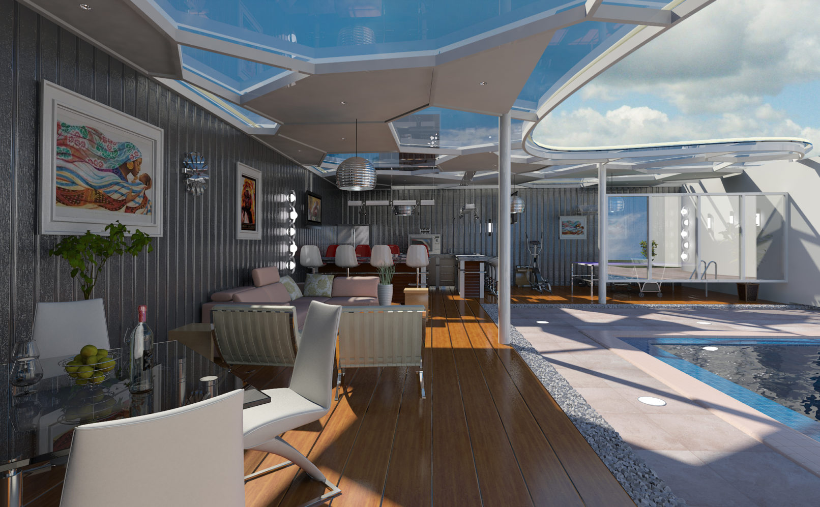 POOL PAVILION | Urban & Contemporary Architects