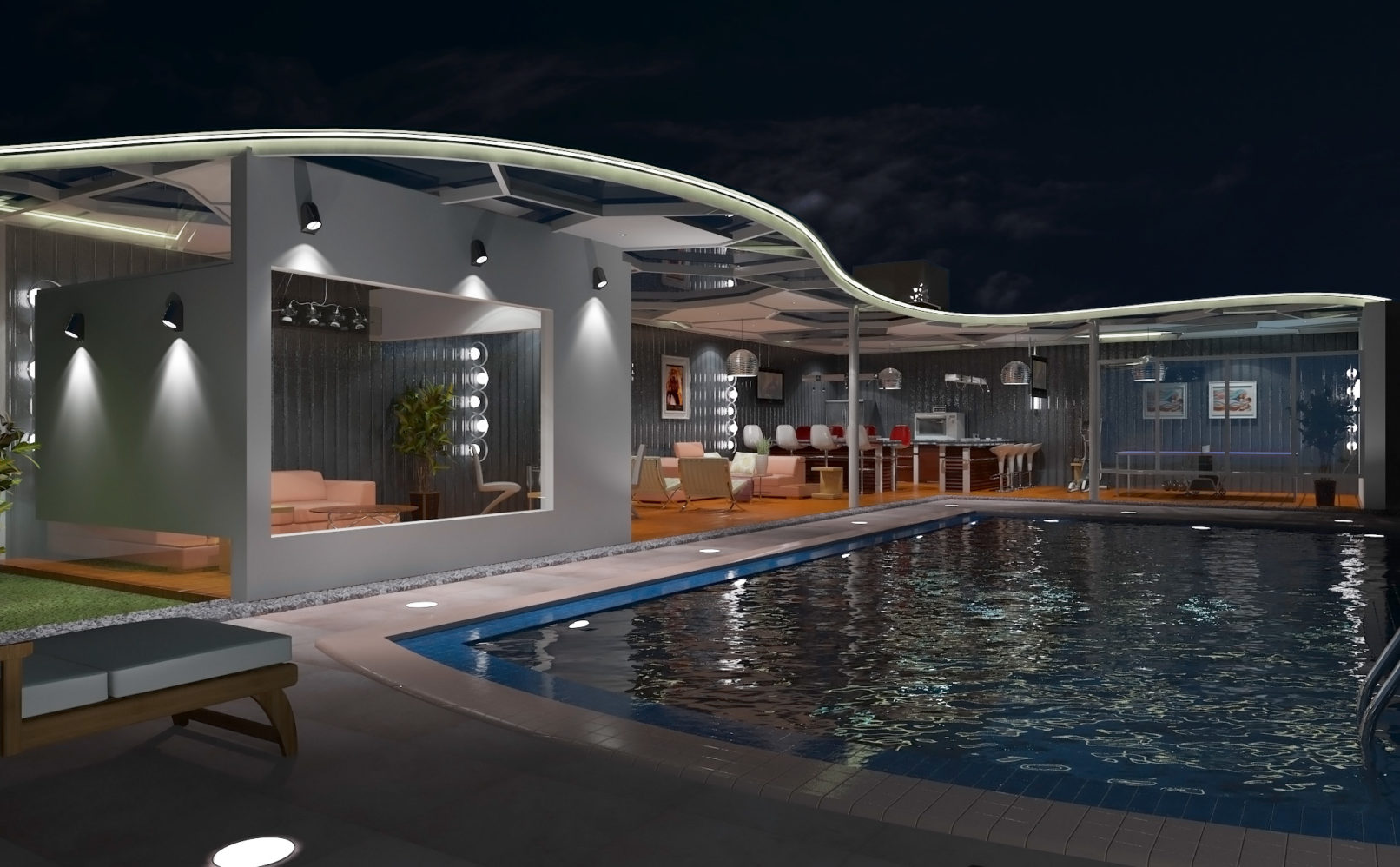 POOL PAVILION | Urban & Contemporary Architects